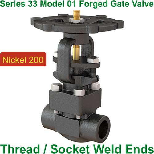 Nickel 200 válvula de compuerta con bridas, EN 2.4066 válvula de compuerta con bridas, UNS ...